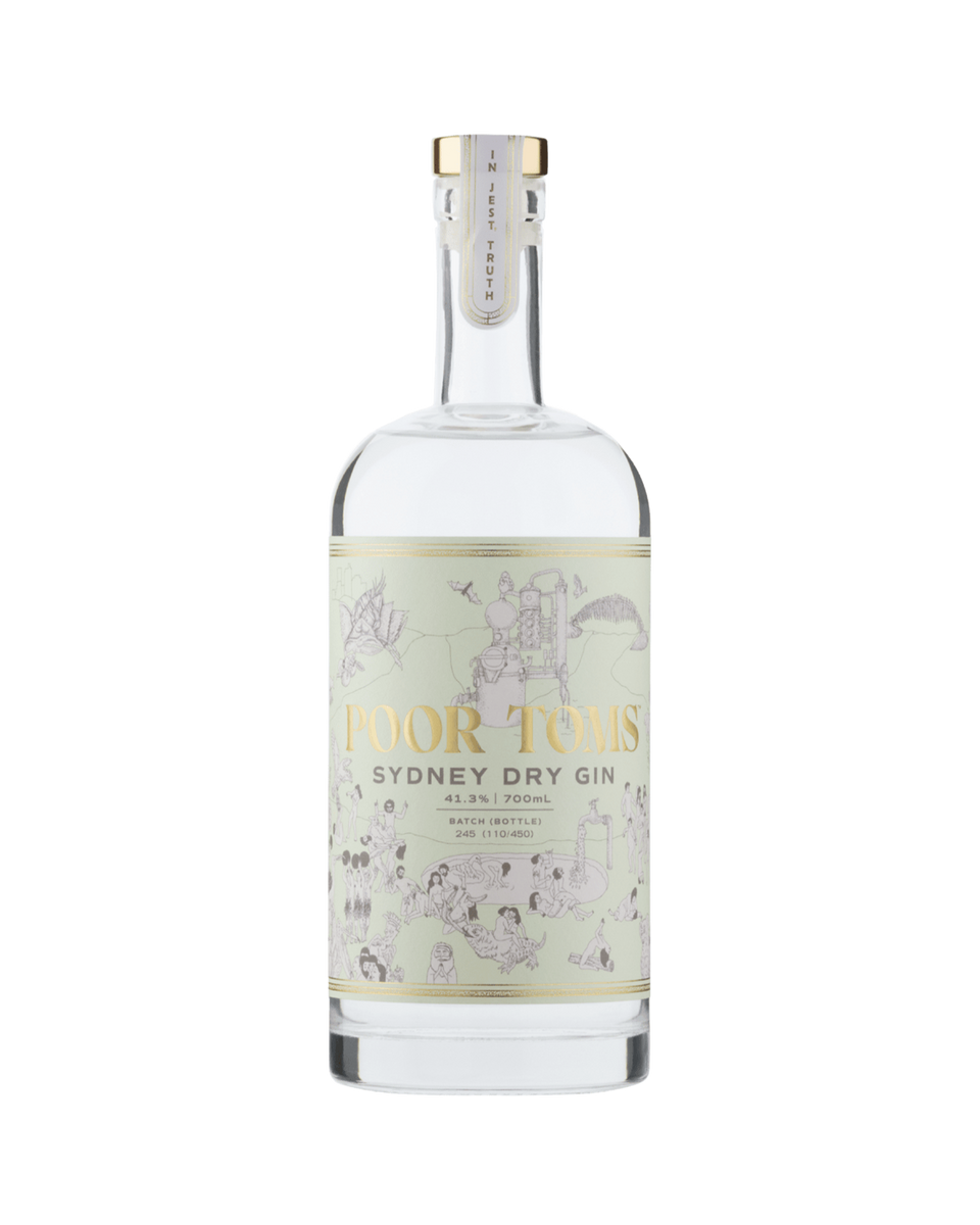 Poor Toms Sydney Dry Gin 700mL – The Craft Drinks Store