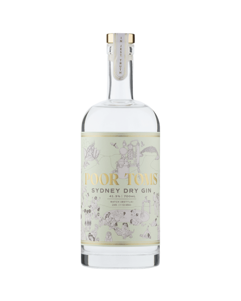 Poor Toms Sydney Dry Gin 700mL – The Craft Drinks Store
